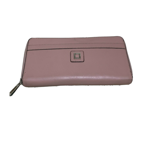 Lodis | Bags | Lodis Pale Ballet Pink Smooth Leather Zip Around ...